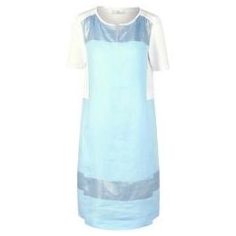 Kleid aus 100% Leinen Riani blau, 36