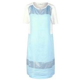 Kleid aus 100% Leinen Riani blau, 44