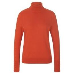 Rollkragen-Pullover aus 100% SUPIMA®-Baumwolle Peter Hahn orange, 38