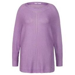 Rundhals-Pullover Emilia Lay lila, 40