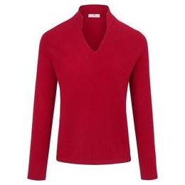 Pullover aus 100% Premium-Kaschmir Modell Vivien Peter Hahn Cashmere rot, 40