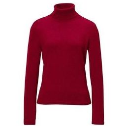 Rollkragen-Pullover aus 100% Premium-Kaschmir Peter Hahn Cashmere rot, 46