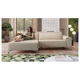 Sofanella BELLA Polsterecke kompakt & hochwertig Relaxsofa Ecksofa - Beige