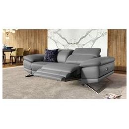 Sofanella Ledersofa FERRARA Ledercouch Echtleder Sofa