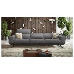 Sofanella Designer Leder 3-Sitzer Sofa XXL MERANO Hochwertig Sofa