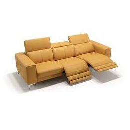 Sofanella Ledersofa 3-Sitzer CUPELLO Relaxcouch Sofa Relaxfunktion