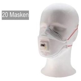 20 x 3M 1873V+ Aura FFP3 NR D Medizinische Maske mit Cool-Flow Ventil (nach EN14683)