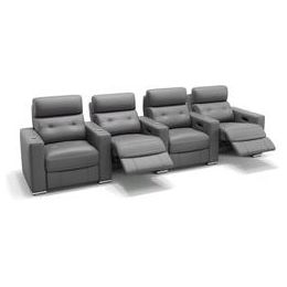 Sofanella Leder 4-Sitzer Sofa MATERA Relaxsofa