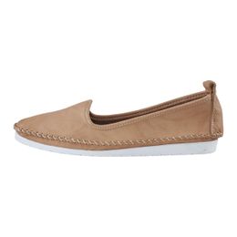 Andrea Conti Damen Slipper, sand, Gr&ouml;&szlig;e 43