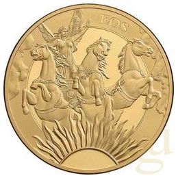 1 Unze Goldmünze The Goddesses Series: Eos and the Horses 2023