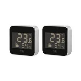 eve Weather - Smarte Wetterstation (Modell 2021) 2er-Set