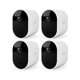 ARLO Pro 5 Spotlight Kamera 4er-Set – Kabellose Überwachungskamera - Weiß