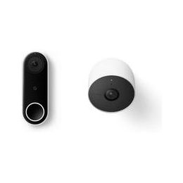 Google Nest Doorbell (Mit Kabel) + Google Nest Cam (mit Akku)