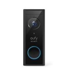 Eufy Video Doorbell 2K (batteriebetrieben) Zusatzvideotürklingel - schwarz