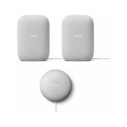 Google Nest Audio Stereo-Set + Google Nest Mini