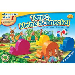 RAVENSBURGER VERLAG Ravensburger - Meine ersten Spiele "Tempo, kleine Schnecke!", Kinderspiel