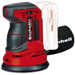 Einhell Exzenterschleifer TE-RS 18 Li - Solo, Power X-Change, ohne Akku und Ladegerät, rot|schwarz