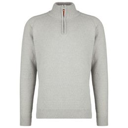Stoic - MMXX.Nauta Wool Quarter Zip Sweater - Wollpullover Gr S grau