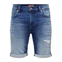 Only & Sons Only & Sons Shorts 'Ply' Herren Größe 38 blue denim