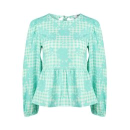 Dorothy Perkins Petite Bluse Damen Gr&ouml;&szlig;e XXXL jade / wei&szlig;