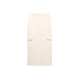 Mango Skirt 'Mirta' female Beige size 42