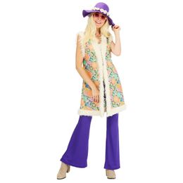 buttinette Kostüm "Hippie" für Damen, violett-color