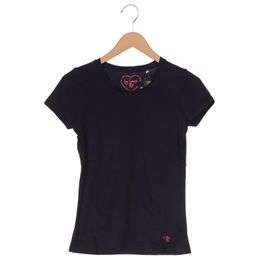 SOCCX Damen T-Shirt, marineblau