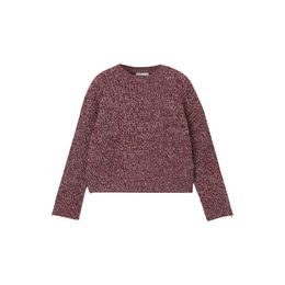 Pull&Bear Pull&Bear Pullover Damen Größe S weinrot / weiß