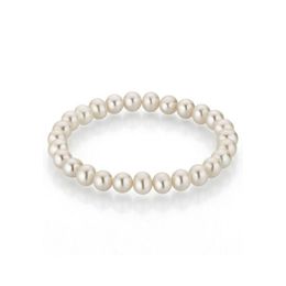 Firetti Perlenarmband Schmuck Geschenk Armschmuck Armkette Perle, mit Süßwasserzuchtperle, weiß