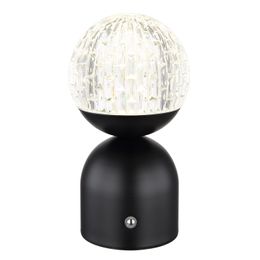 Globo JULSY Tischleuchte LED Schwarz, 1-flammig