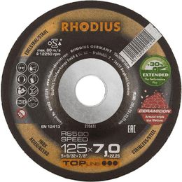 Rhodius Abrasives - rhodius RS580 extended, 10 Stück, 150 x 7,0 mm, Schruppscheibe