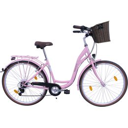 Cityrad FASHION LINE Fahrräder Gr. 46 cm, 28 Zoll (71,12 cm), rosa Alle Fahrräder
