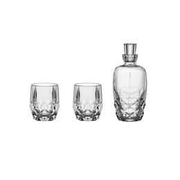 BOHEMIA CRISTAL Whisky-Set Bar Selection Deluxe 3er Set