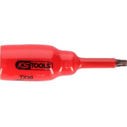 KS Tools Steckschlüssel 1/2" Bit-Stecknuss mit Schutzisolierung für Torx-Schrauben