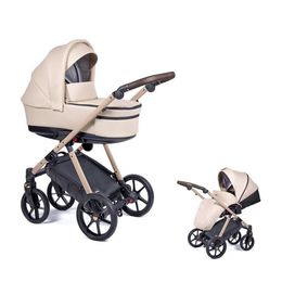 babies-on-wheels Kombi-Kinderwagen 2 in 1 Kinderwagen-Set Axxis Premium