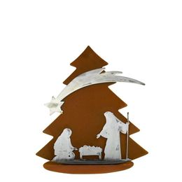 FERRUM ART DESIGN Weihnachtsfigur Christbaum Heilige Nacht