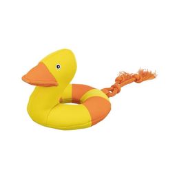 Trixie Spielknochen Hundespielzeug Aqua Toy Ente am Seil