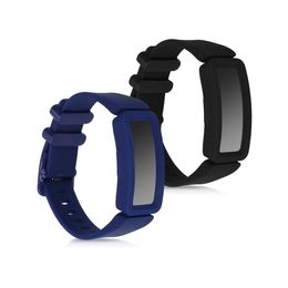 kwmobile Uhrenarmband 2x Sportarmband für Fitbit Ace 2