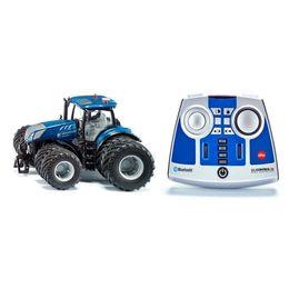 Siku Spielzeug-Traktor Siku 6739 Control New Holland Traktor Trecker Doppelreifen