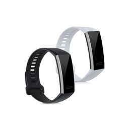 kwmobile Uhrenarmband 2x Sportarmband für Huawei Band 2 / Band 2 Pro