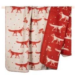 Pad Wohndecke Decke Animal Fuchs Orange (150x200cm)