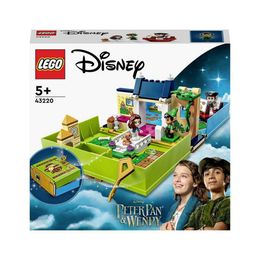 Lego® Konstruktionsspielsteine DISNEY Peter Pan & Wendy – Märchenbuch-Abenteuer