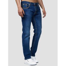 John Kayna Slim-fit-Jeans Herren Jeans Regular Fit Denim Jeanshose Herrenjeans Designer Herrenho (Jeanshose Designerjeans Bootcut