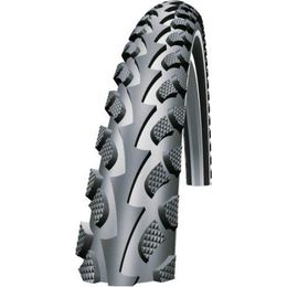 Schwalbe Land Cruiser Plus Green Compound, Active Line, Drahtreifen 26" TwinSkin, Tube, PunctureGuard black-reflex 50-559