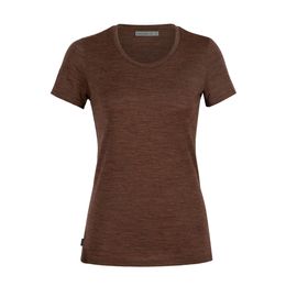 Icebreaker Merino Tech Lite T-Shirt - Frau - Bronze Heather - Größe L