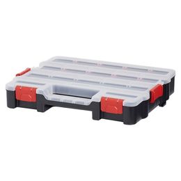 VISO Sortimentskasten Kunststoff-Box mit 17 Fächer / 8 Trennwände