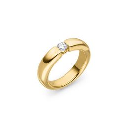 SKIELKA DESIGNSCHMUCK Goldring Diamant Ring "Spannend" 0