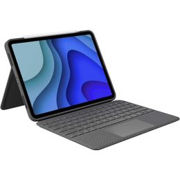 Logitech Folio Touch Tastatur-Case für iPad Pro 11 Zoll Schweizer QWERTZ iPad-Tastatur (Blickwinkel: 20-60)