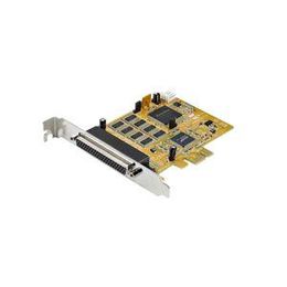 StarTech.com Serielle PCI Express-Adapterkarte mit 16C1050 UART, 8x DB9, PCI-E x1 - PEX8S1050