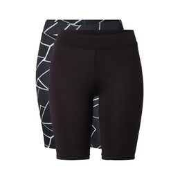 Urban Classics Shorts Damen Gr&ouml;&szlig;e 5XL anthrazit / schwarz / wei&szlig;